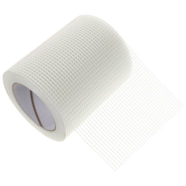 65 FT x 2" Self Adhesive Fiberglass Cloth Tape White Mesh Roll for ...