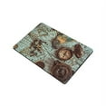 MKHERT Retro Vintage Nautical Compass Ancient World Map Doormat Rug ...