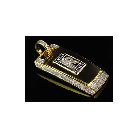 Jewelry Unlimited - Custom Rolls Royce Key Pendant in 10K Yellow Gold ...