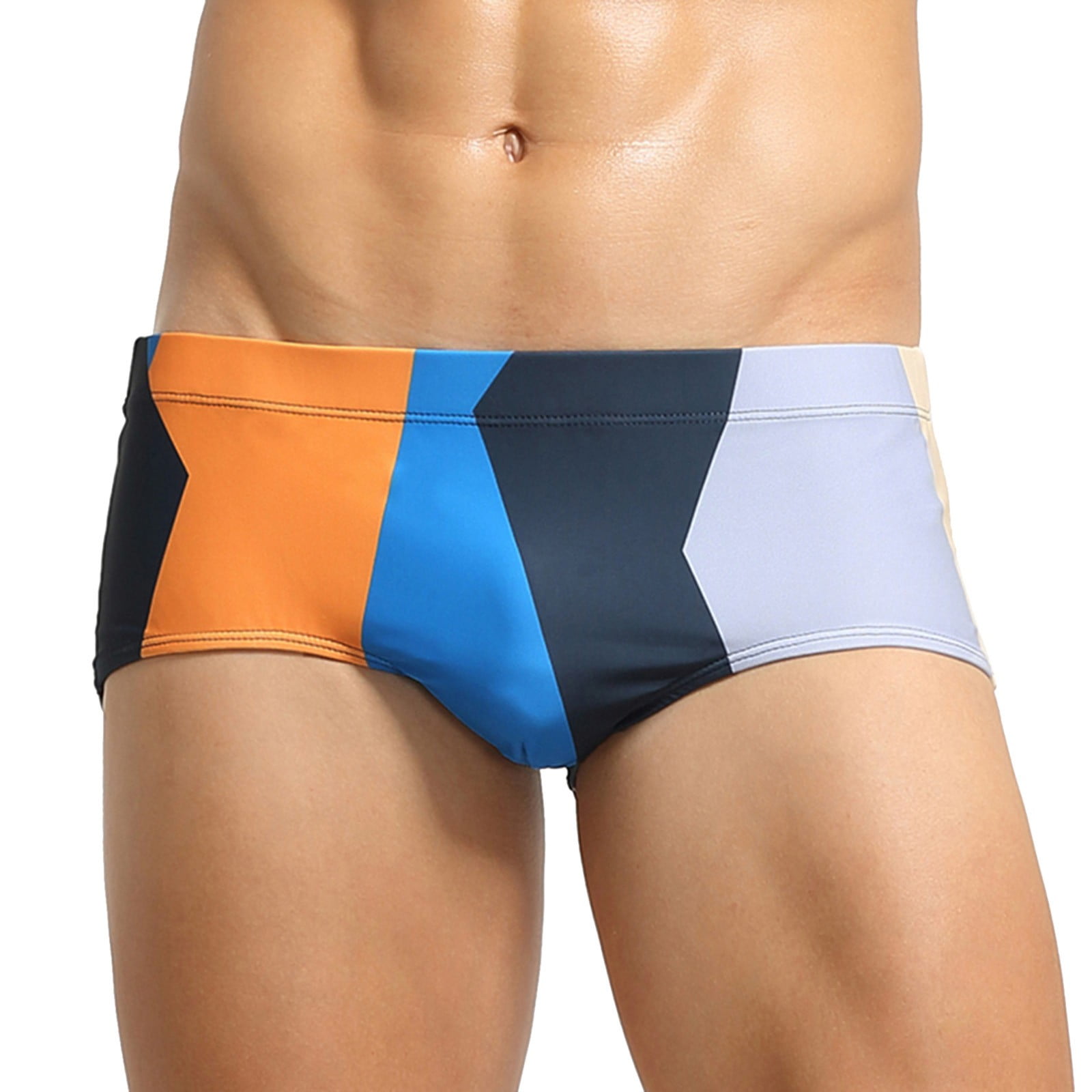 Hibro Mens Breathable Swim Trunks Pants Swimwear Shorts Slim Wear