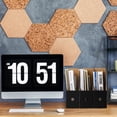 24 Pcs Cardboard Magazine File Holder Organizer, Desk File Organizer ...