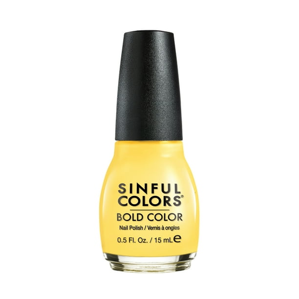 SinfulColors Bold Color, Yolo Yellow - Walmart.com