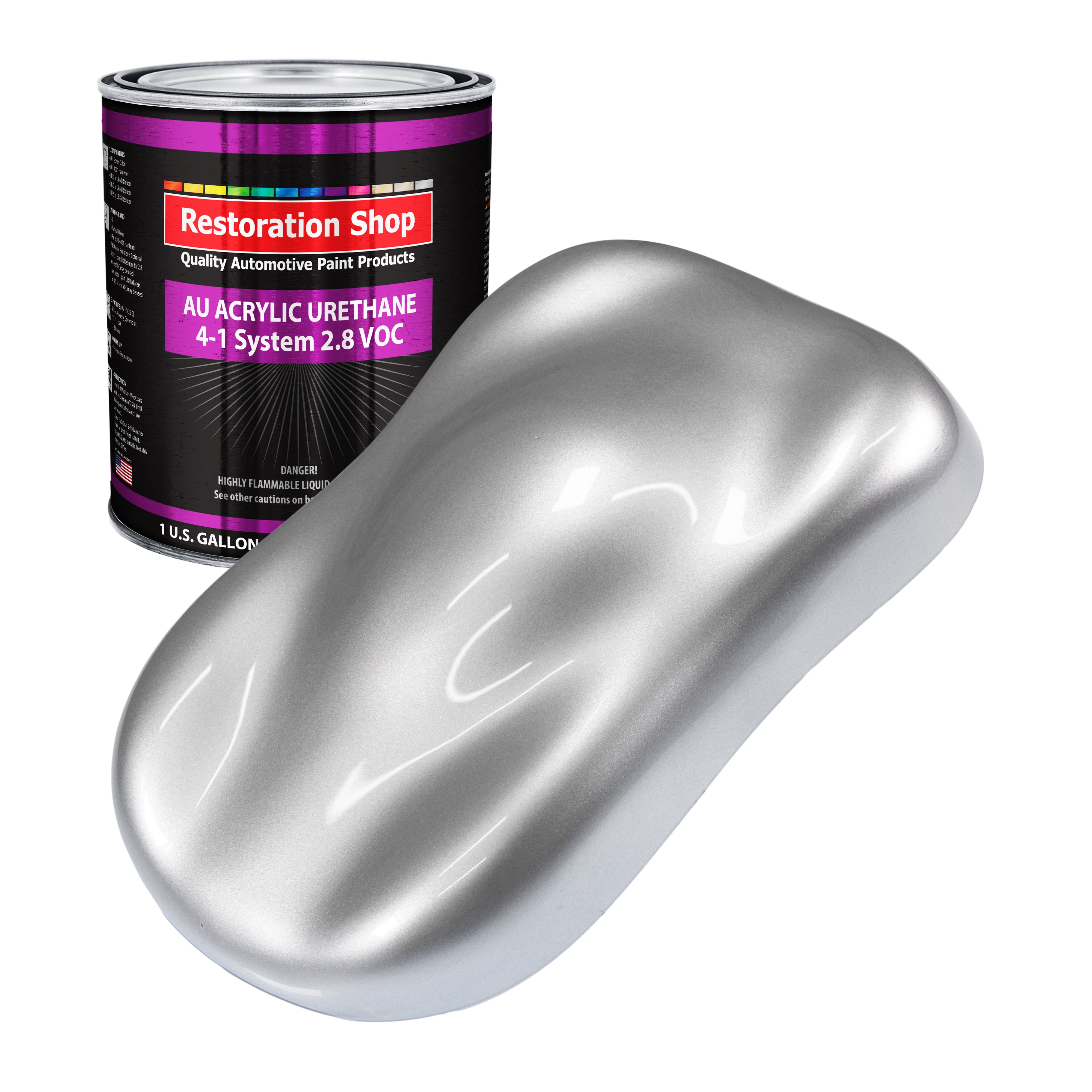 Restoration Shop Iridium Silver Metallic Acrylic Urethane Auto Paint ...