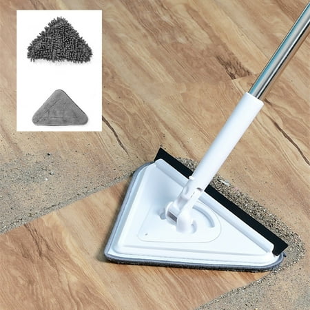 zanvin Cleaning Supplies clearance Triangles Mop With Squeegee , 2 In 1 ...