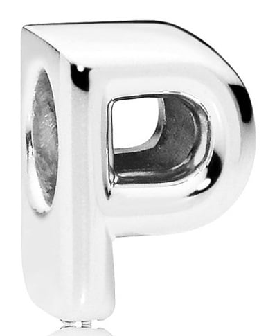 PANDORA - Letter P Charm - 797470 - Walmart.com - Walmart.com