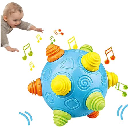 BPA Free Baby Music Shake Dancing Ball Bouncing Jumping Sensory ...