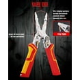 Multi Functional Insulated Wire Stripper and Crimper Tool with ...
