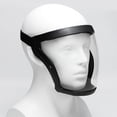 Adjustable Full Face Protective Shield - Transparent Safety Visor with ...