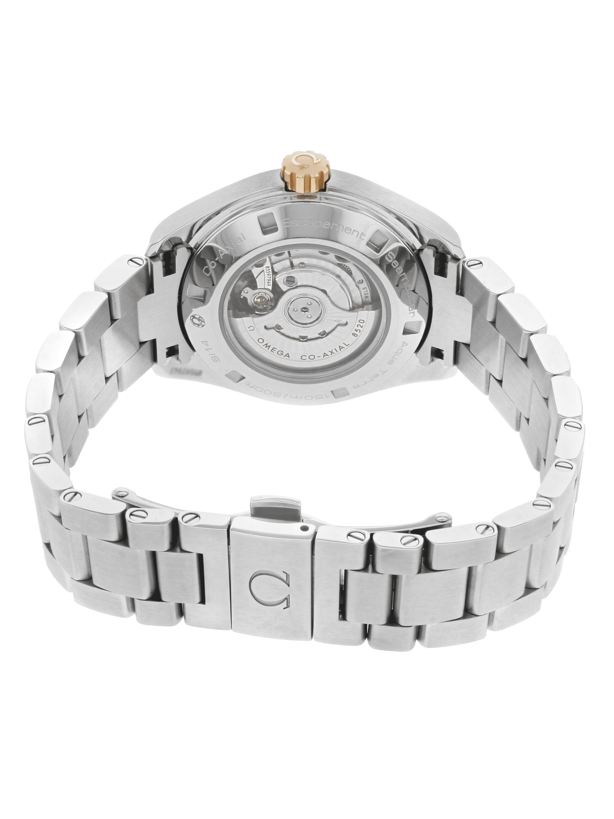 Buy Omega Seamaster Aqua Terra Steel Diamond MOP Dial Ladies 231.25.34 ...