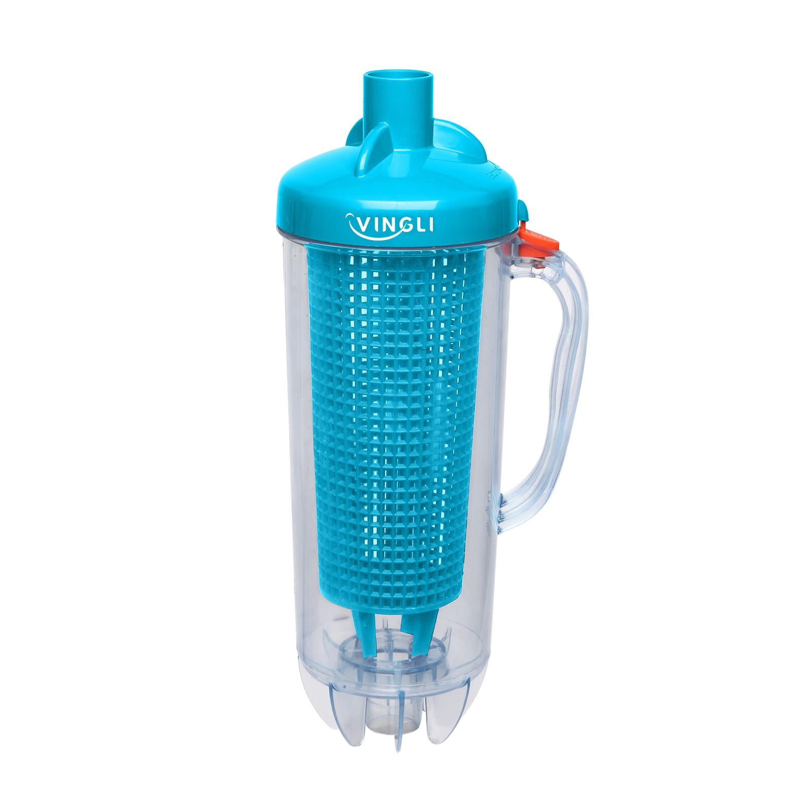 UBesGoo Leaf Canister with Plastic Mesh Basket Leaf Trap with Handle ...