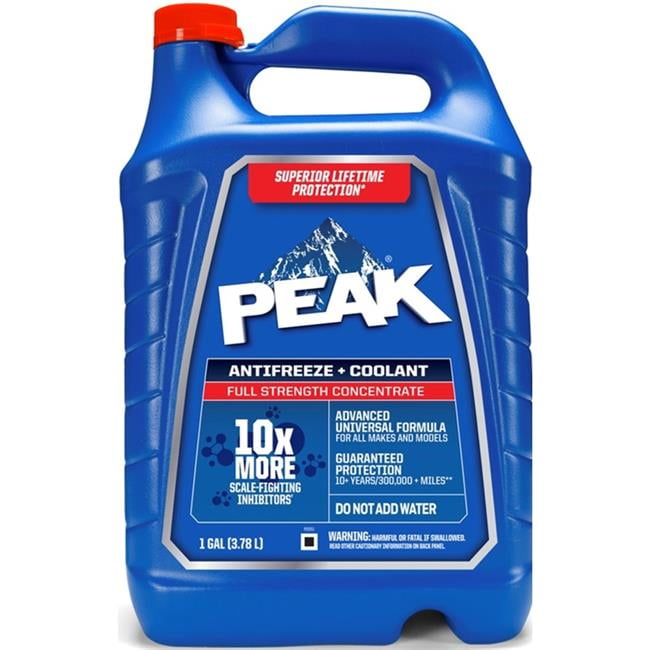 Peak Concentrated Antifreeze & Coolant 128 - Pack of 6 - Walmart.com