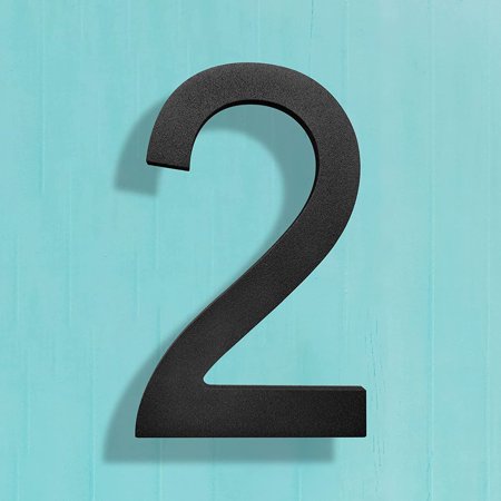 8 Inch Stainless Steel House Numbers- Anti-rust Floating Address Number ...