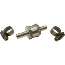 Muzzys 10mm Fuel Check Valve, Inline One-Way Non-Return, Aluminum, for ...