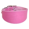 Soft Leathers Dogs Collar Adjustable Dogs Collars for Outdoor Walking ...