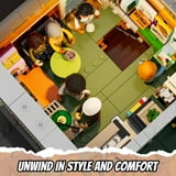 FUNWHOLE Record Store Lighting Building Bricks Set - Street Fusion City ...