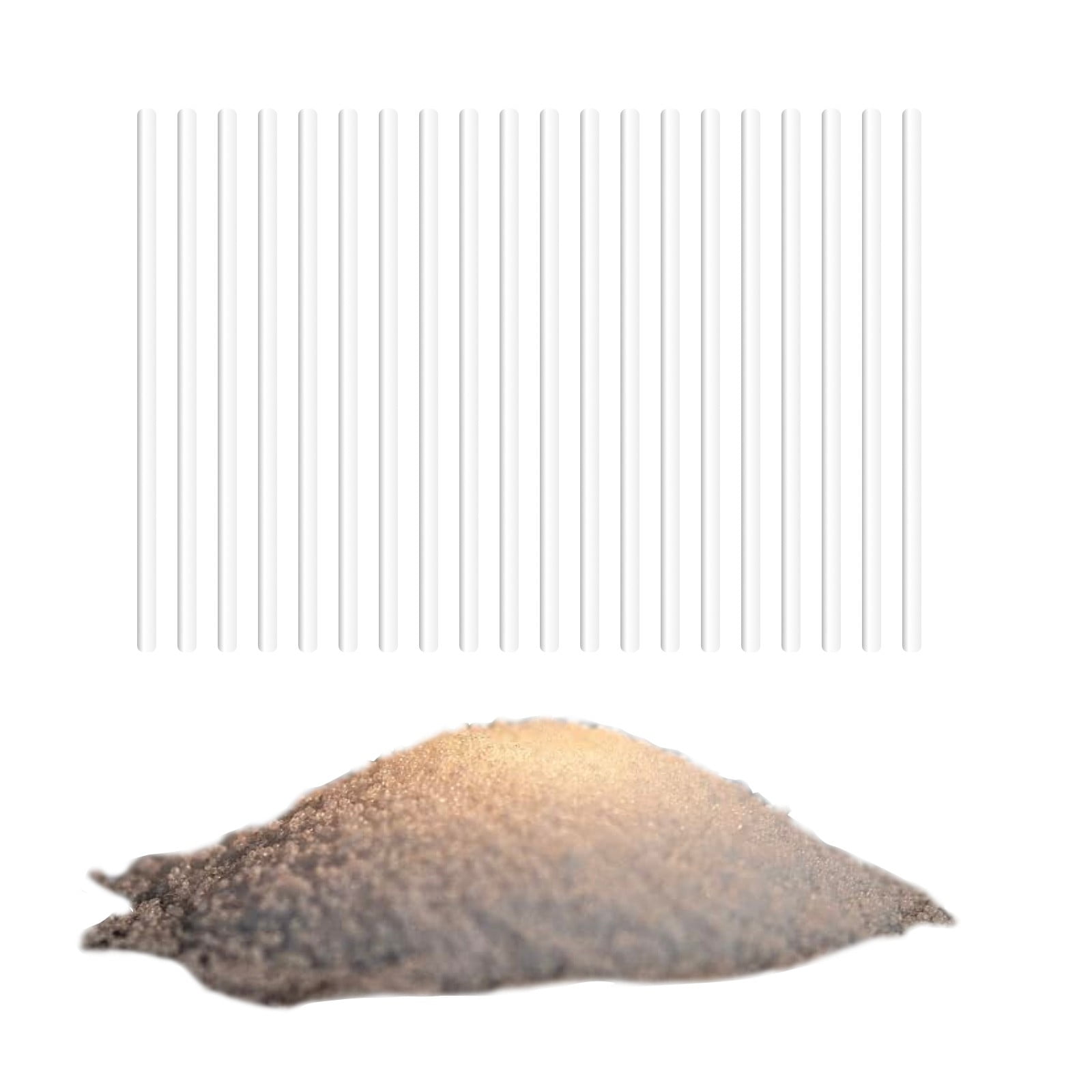 Pearled Candle Customizable Reusable And Refillable Powder Candle Home ...
