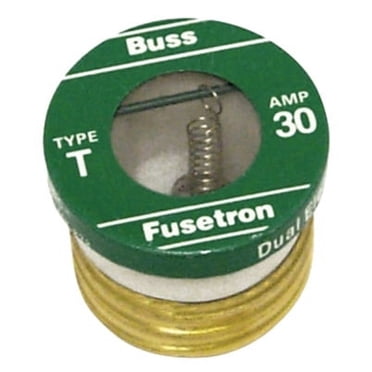 Cooper Bussmann Fusetron Time Delay Cartridge Fuse, 60 Amps, 10 Per ...