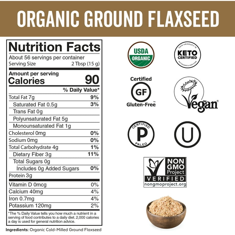 Ground Flaxseed Walmart