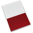 Excelmark Ink Pads for Rubber Stamps Medium Size 2-5/8" by 4-1/4" (Red ...