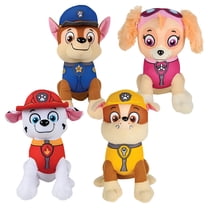 "Nickelodeon Paw Patrol Plush Stuffed Toys Set - Chase, Rubble ...
