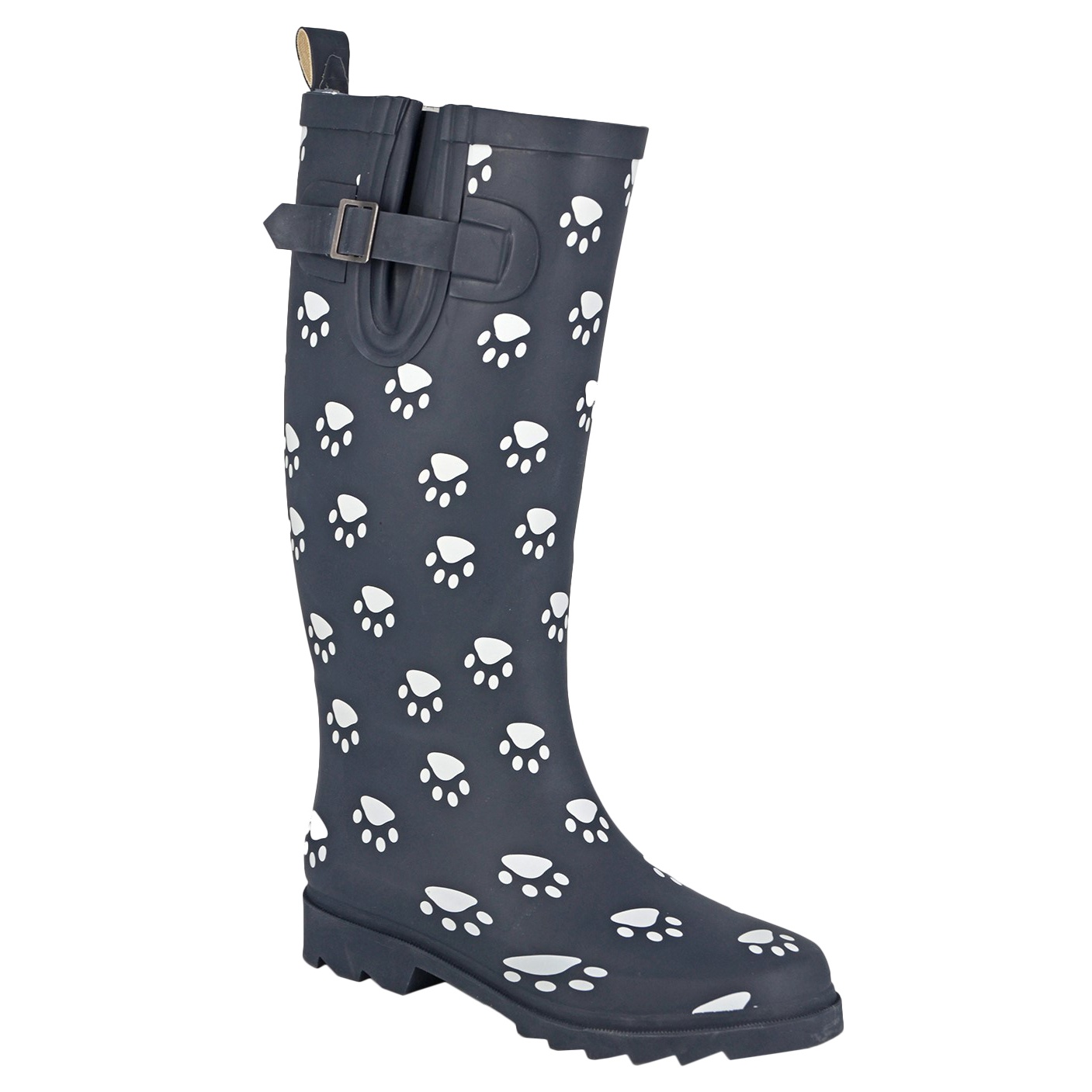 StormWells Womens Paw Print Rubber Galoshes - Walmart.com