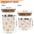 900ML Food Storage Container Food Storage Tank Coffee Storage Container ...