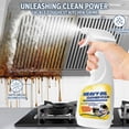 Heavy-Duty Kitchen Degreaser Foam Cleaner, 240ml Kitchen Degreaser Foam ...
