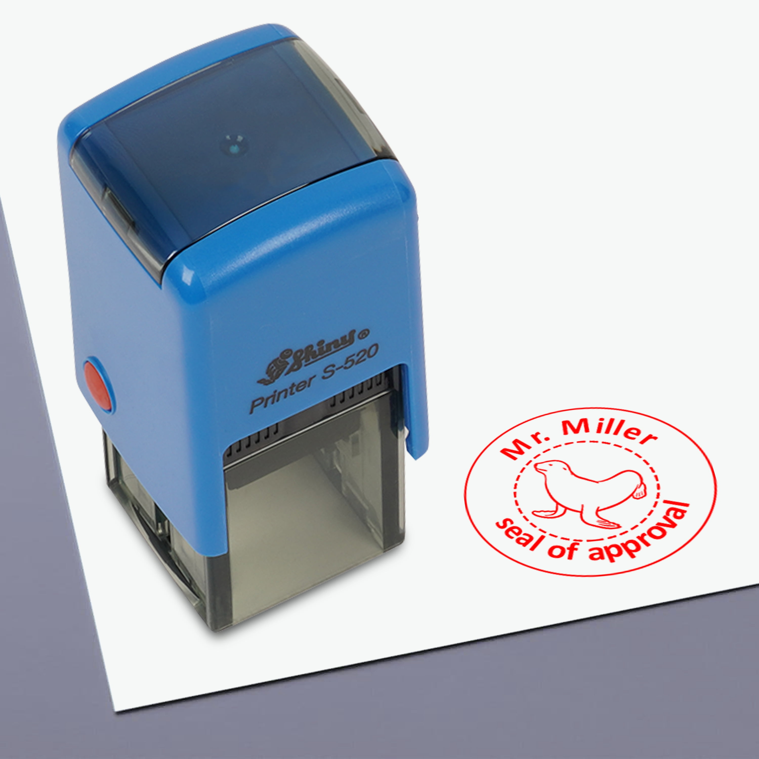 Printtoo TeachersCustom StampSeal Of Approval Self,Inking ...