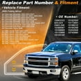 15883322 Front Driver Side Door Lock Power Window Switch Gray Bezel ...