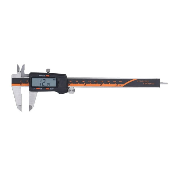 Digital Caliper, Intuitive Metric Inch Conversion Large Screen Caliper ...