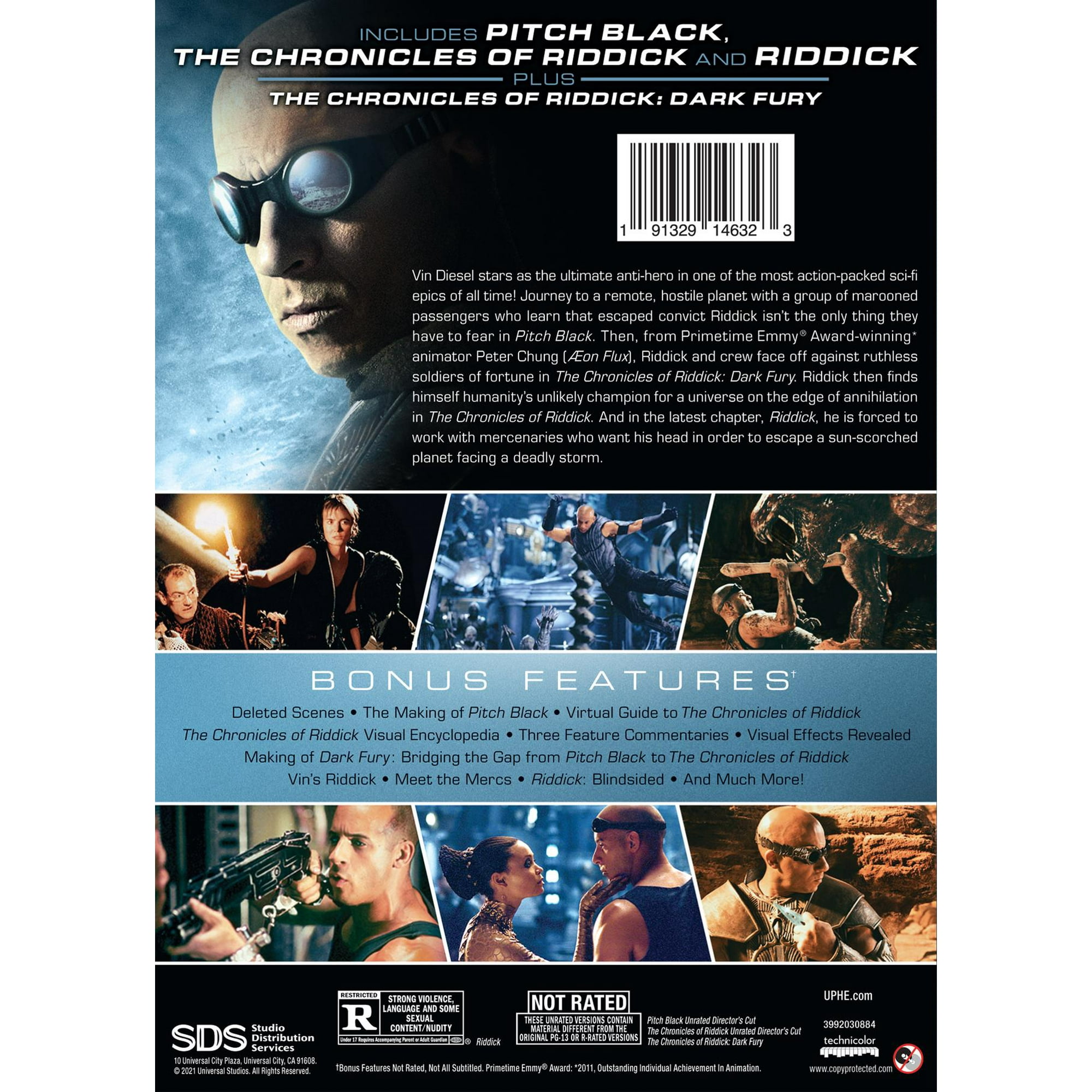 Riddick Dvd Cover