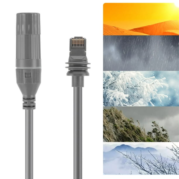 SPX Plug to RJ45 Adapter for Starlink V3 Rectangular Satellite, IP68 ...