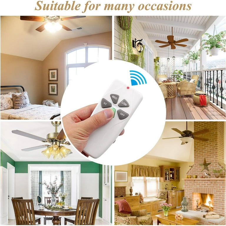 Wall Ceiling Fan Remote Kit Universal Ceiling Fan Remote Control And