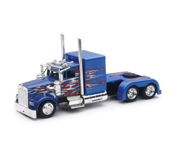 Kenworth W900, Blue - New Ray SS-15241 - 1/43 scale Diecast Model Toy ...