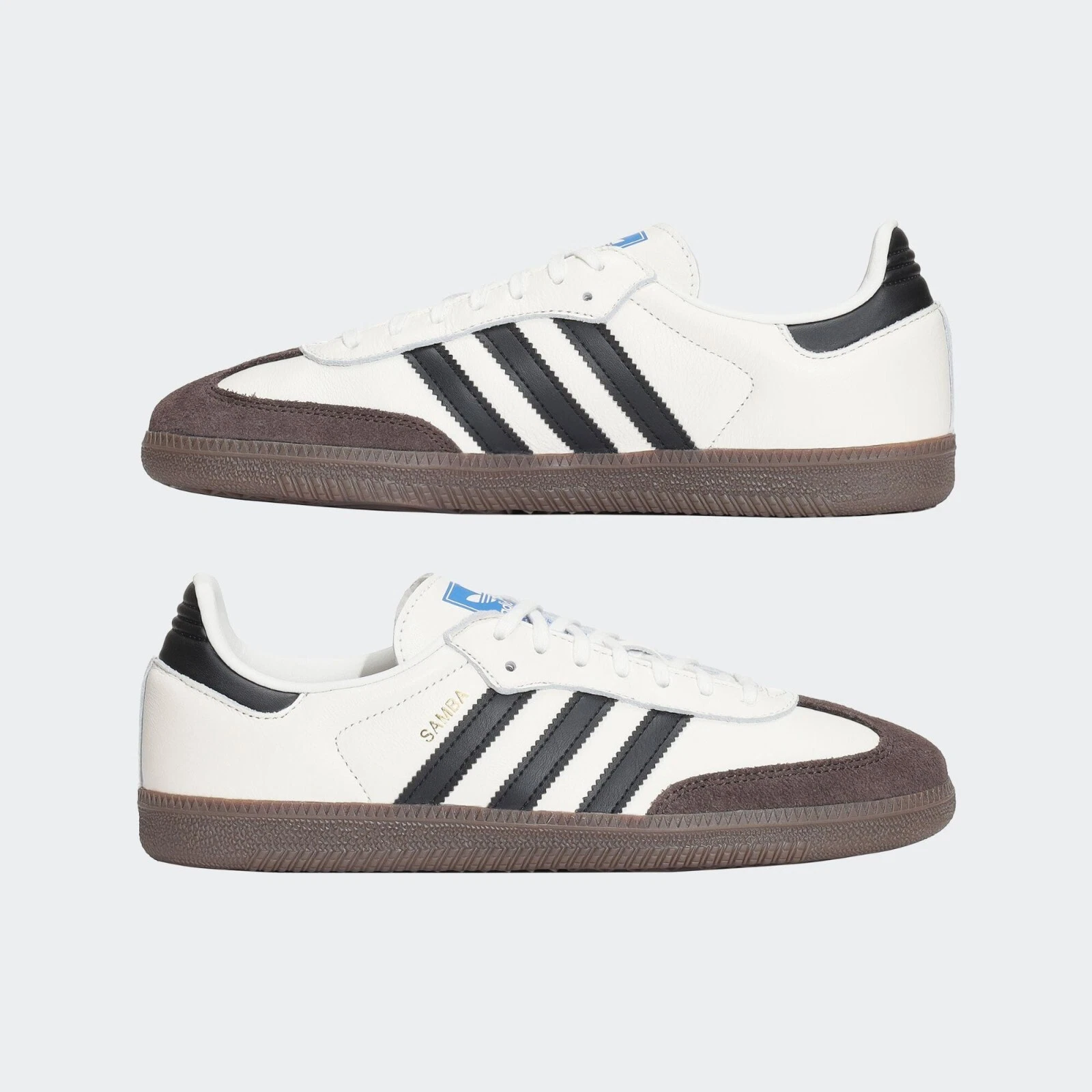 Ad-id-as JR2658 Originals Samba OG Off White Core Black Men's US 4-12 ...