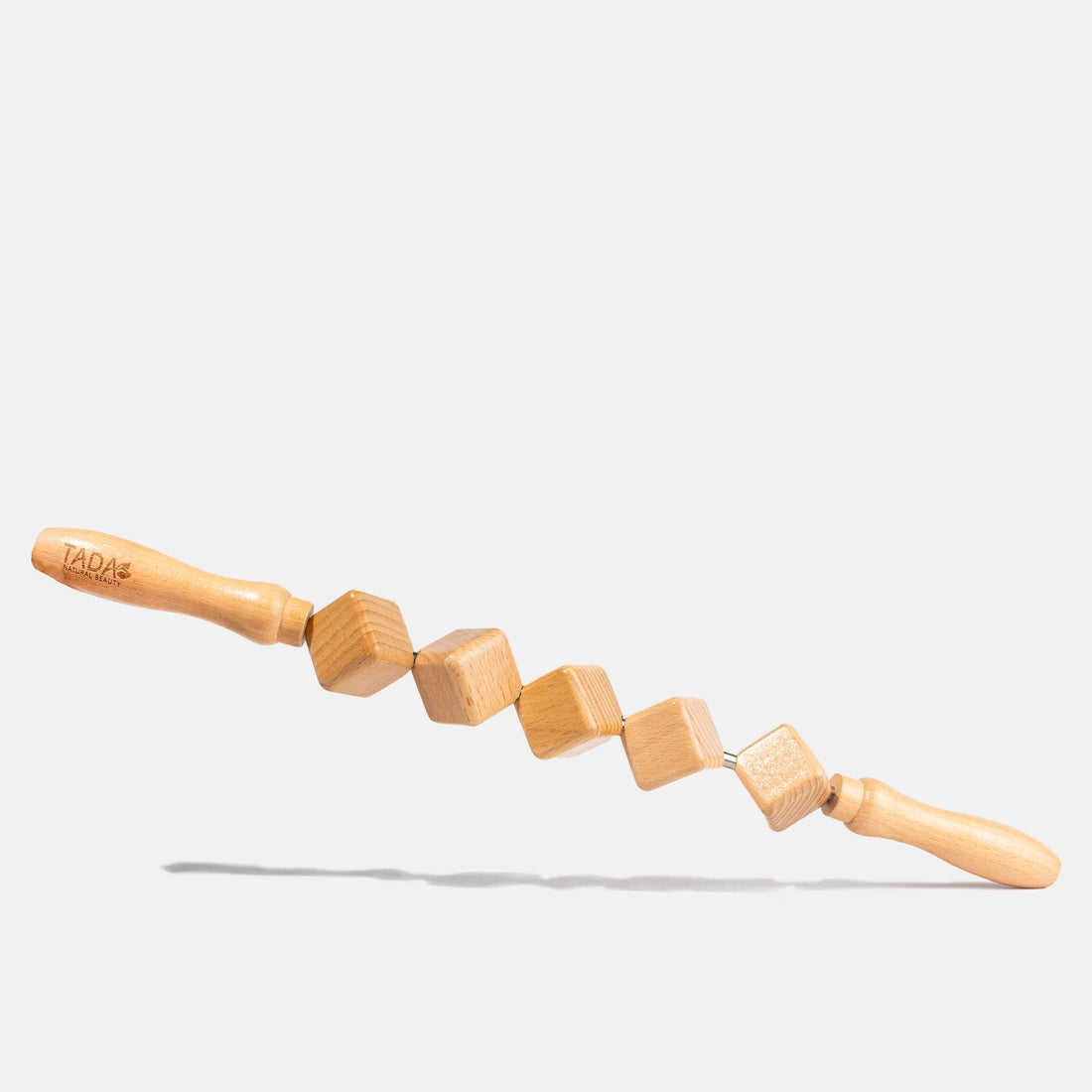 TADA Natural Beauty Wooden Body Massage Stick, Massage Roller - Blood ...
