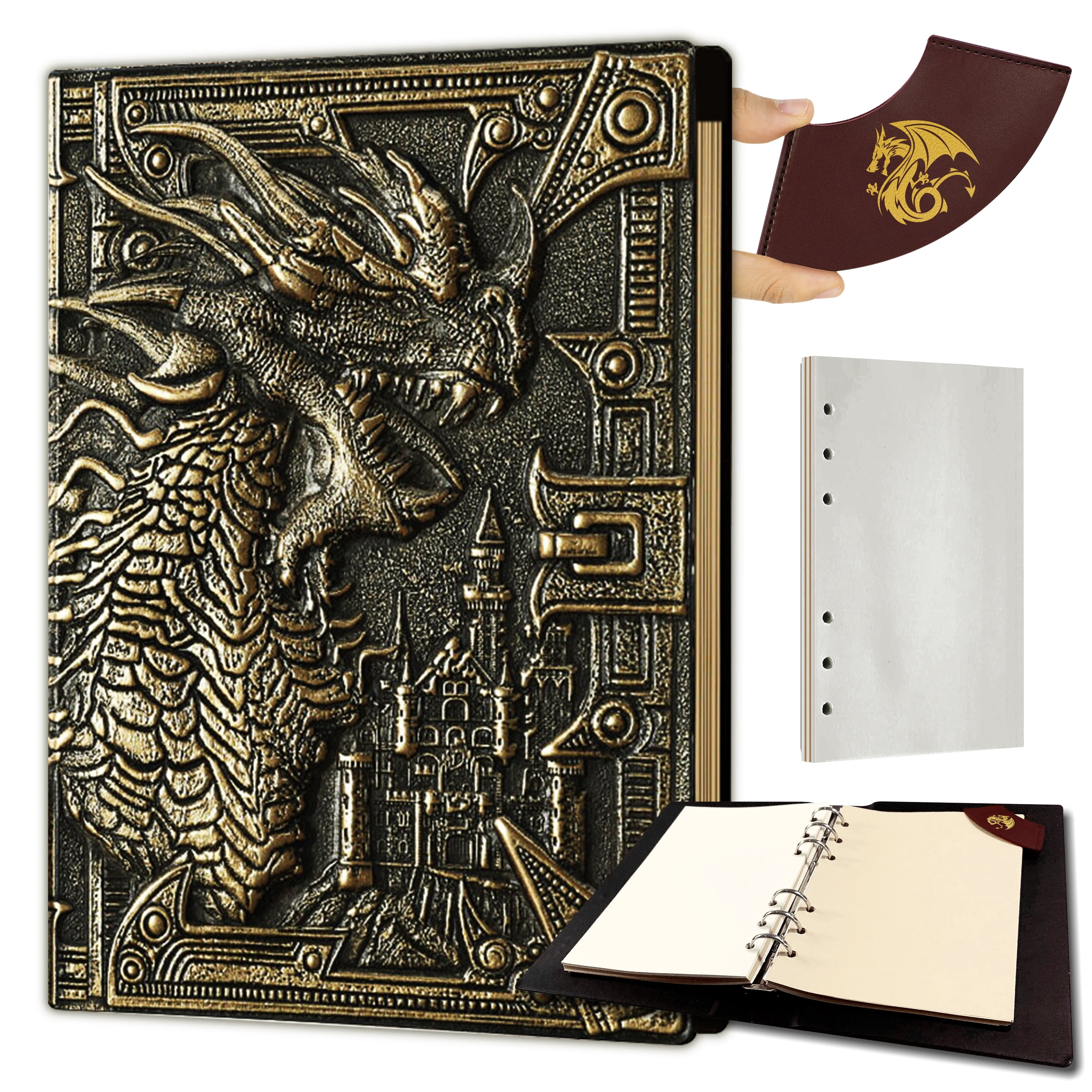 DND Notebook/Journal Dungeon Master Dragons D&D Dice Accessories Role ...