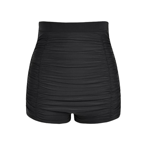 Csndyce - High Waist Swim Trunks for Women Ruched Tummy Control ...