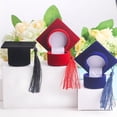 CEORPER Practical Bachelor Cap Shape Rings Storage Organizers Rings ...