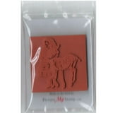 Deep Red Stamps Alice W/Deer - Walmart.com