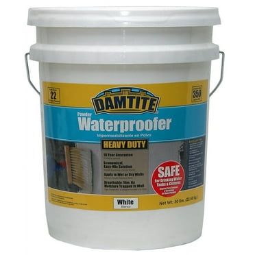 Damtite Maximum Coverage Powdered Waterproofer, Gray, 45 lb. - Walmart.com