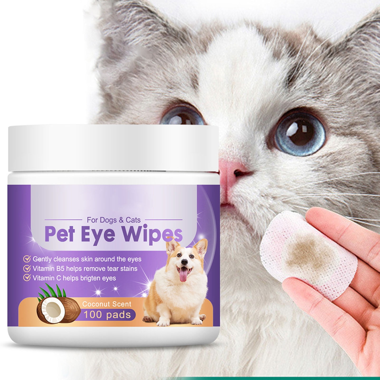 Click here for Hhsfeifuuu Pet Supplies Dog And Cat Eye Wipes For... prices