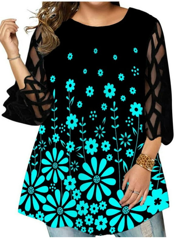 Plus Size Swing Tops