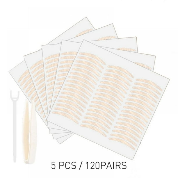 5 Packs Natural Invisible Double Side Eyelid Tapes Stickers, Medical ...
