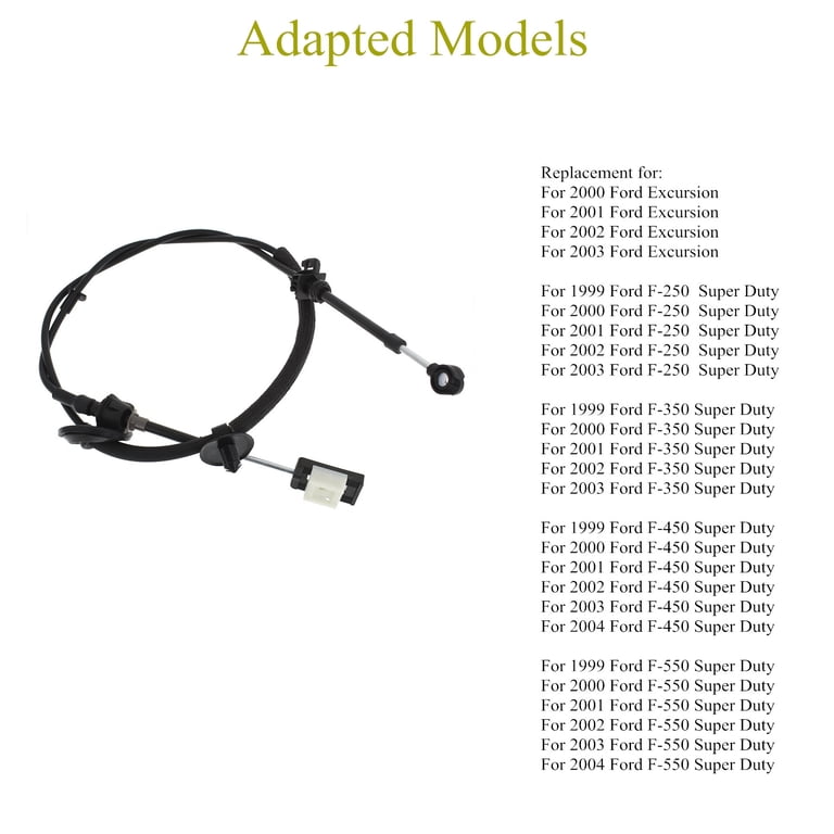 2002 Ford F350 Shift Cable 2002 F350 7.3L ZF6 Wiring Please Help!