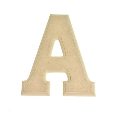 DIY Craft Letters Pine Wood Beveled Letter L - Natural Wood Craft ...