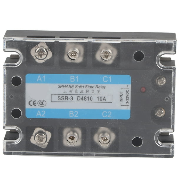 D AC Solid State Relay,3 Phase SSR DC Industrial Supplies Industrial ...