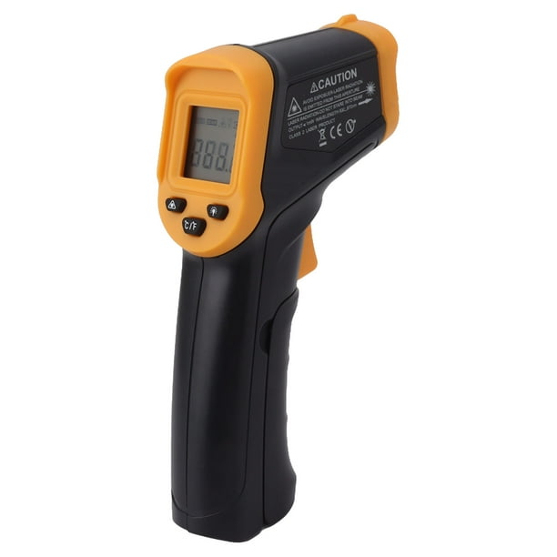 Infrared Thermometer Handheld Heat Temperature Meter for Cooking Pizza ...