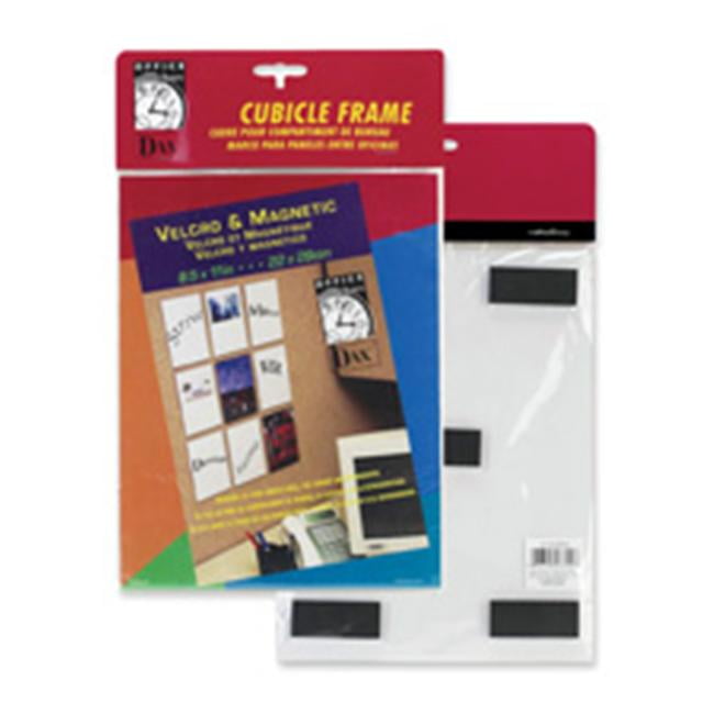 The Burns Group DAXN140285M Magnetic Cubicle Frame- Acrylic- 8 ...