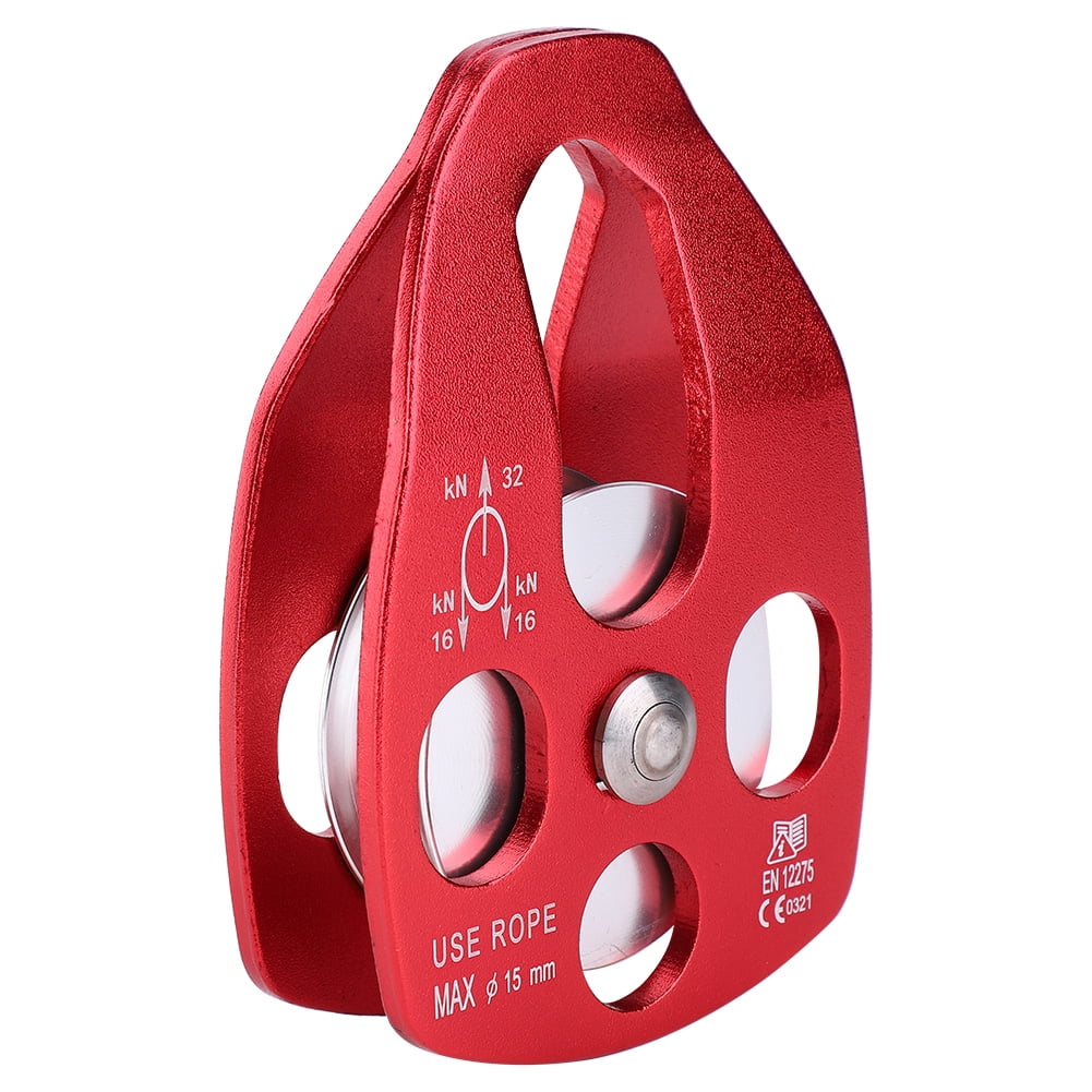 Portable Climbing Pulley, Single Sheave Side Plate Climbing Pulley, For ...
